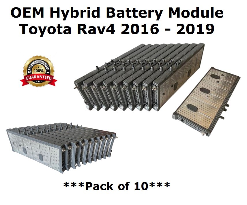 2016-2019 Toyota Rav4 Hybrid Battery Module | Pack of 10 | Genuine OEM ...