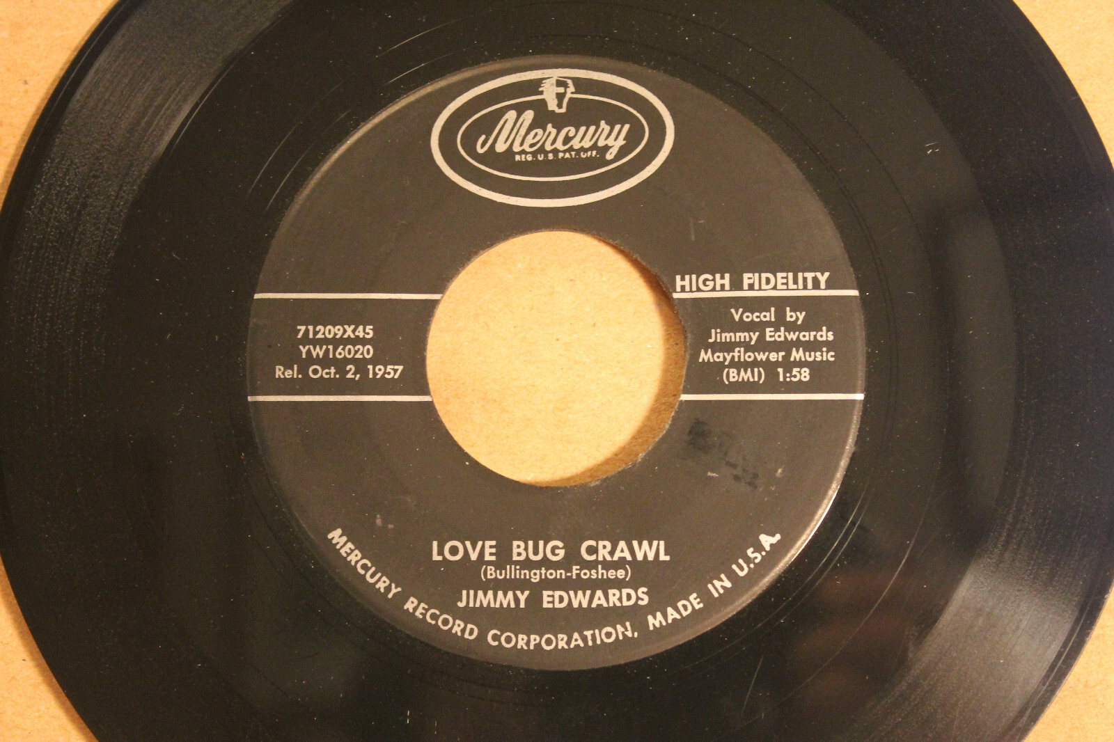 JIMMIE EDWARDS---LOVE BUG CRAWL (1957) | eBay