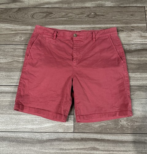 Size 35 - Johnnie-O Men's Neal Stretch Twill Short Malibu Red JMSH1400 ...