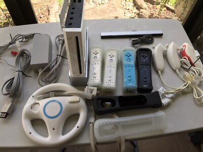 WII Model RVL 001 White Console Bundle. Everything Included. | eBay