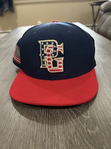 Perfect Game PG Patriot Cap Hoffman Size XS/S Fitted Embroidered Hat | eBay