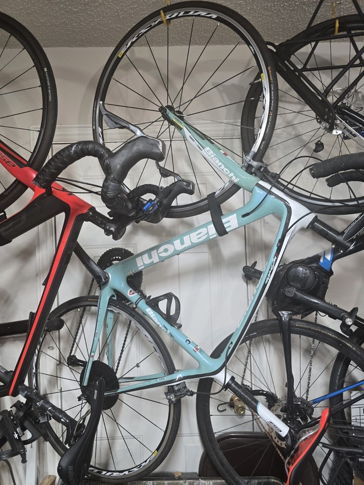 2016 Bianchi Infinito CV 57cm Excellent Classic 11 Speed Ultegra Rim ...