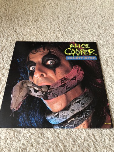 Constrictor By Alice Cooper Vinyl LP Record Rock Kiss Ozzy Whitesnake ...