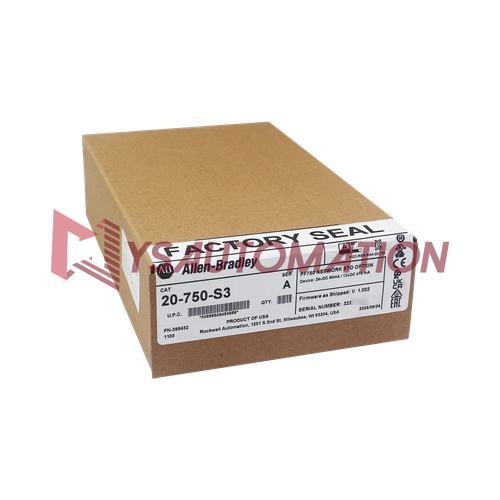 Branded New Allen Bradley 20-750-S3 Powerflex 750 Network STO Option ...