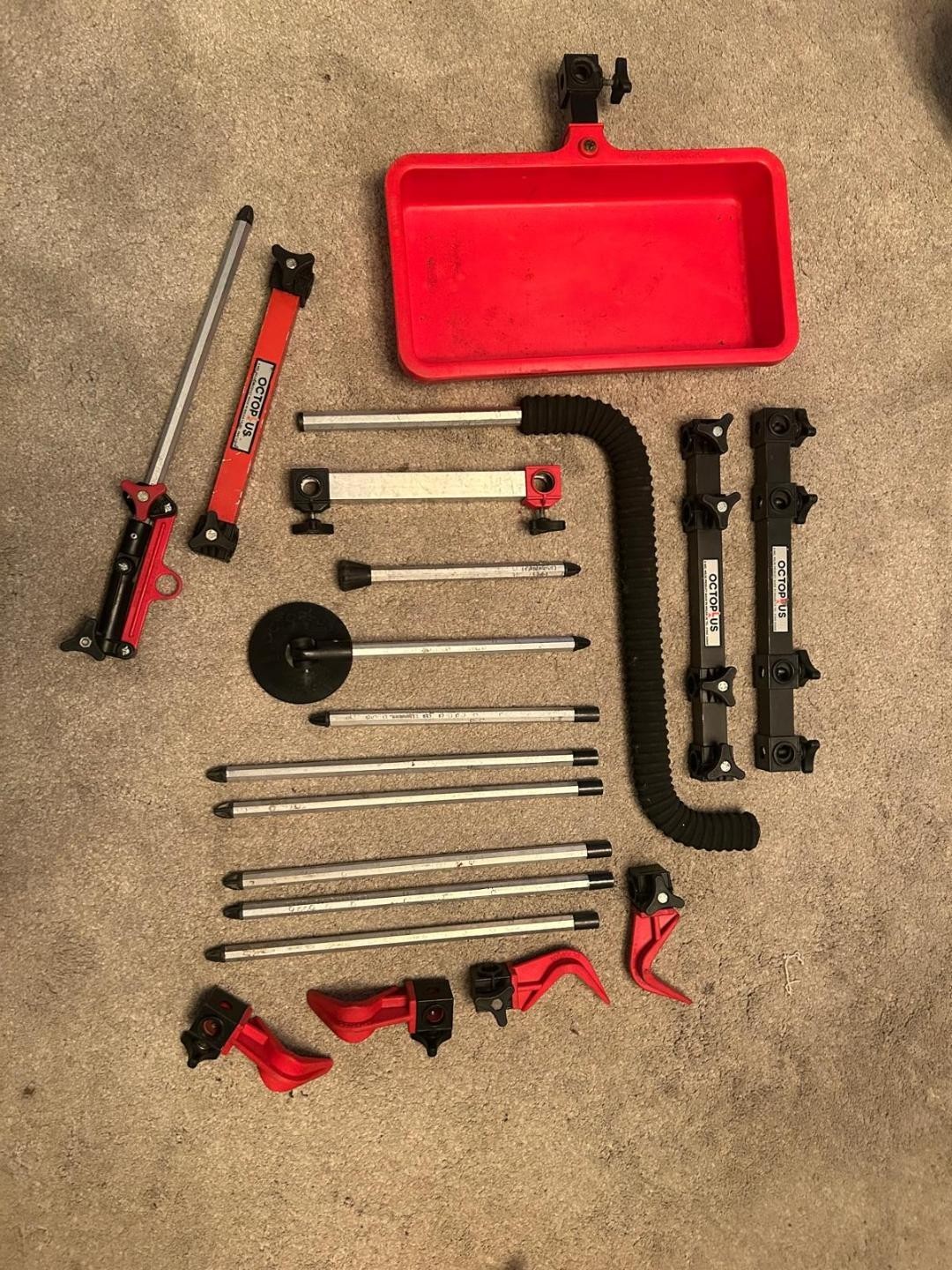 JOB LOT OCTOPLUS FISHING SEAT BOX ATTACHMENTS ACCESSORIES | eBay UK