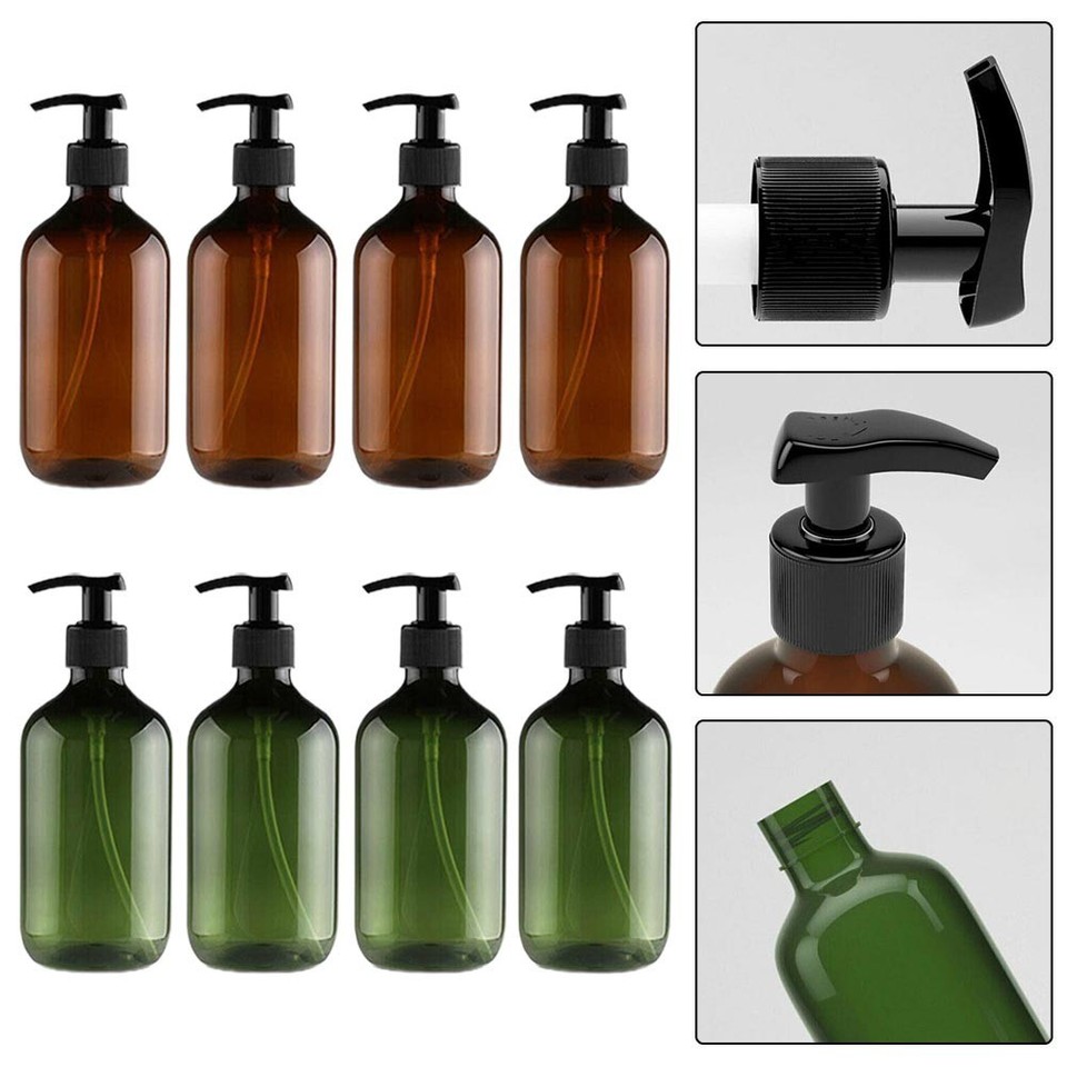 Dispenser Bottle 500ml Bathroom Shower Gel Dispenser Bathroom Supplies ...