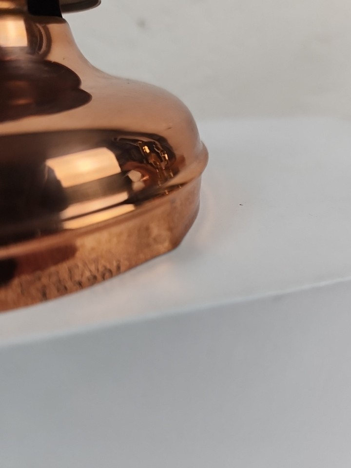 VTG The Simplex Patent Tea Kettle Solid Copper Made In England 400709-402190 | eBay