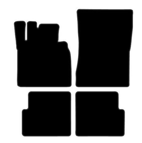 Black Carpet Floor Mat Velur for MERCEDES G CLASS W463 1990-ONWARDS 750 ...