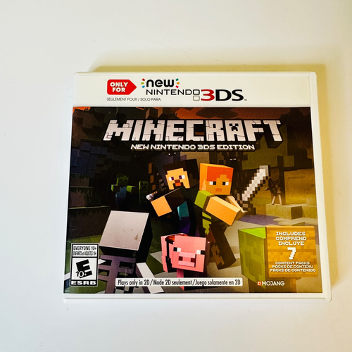 Minecraft for New Nintendo 3DS - Nintendo 3DS CIB, Complete, VG | eBay
