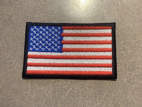 CUSTOM MADE Embroidered American Flag Patch Extra Large | eBay