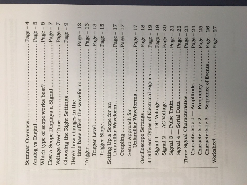 Snap On Sensor Diagnostics Lab Scope Information Booklet Manual | eBay