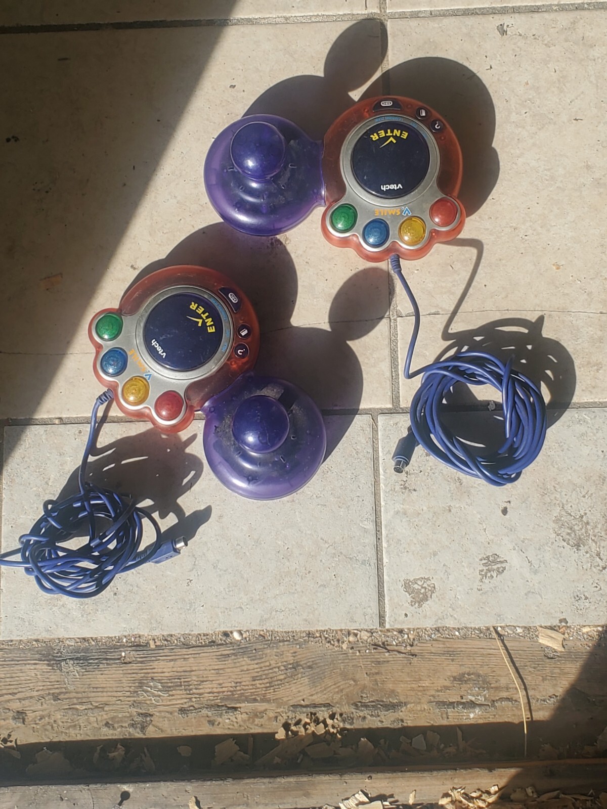 Vtech V-Smile Joystick Game Controllers VSmile TV Learning System X31 ...