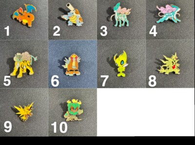Official Licensed Enamel Pokemon TCG Pin Badge - Pick & Choose ...