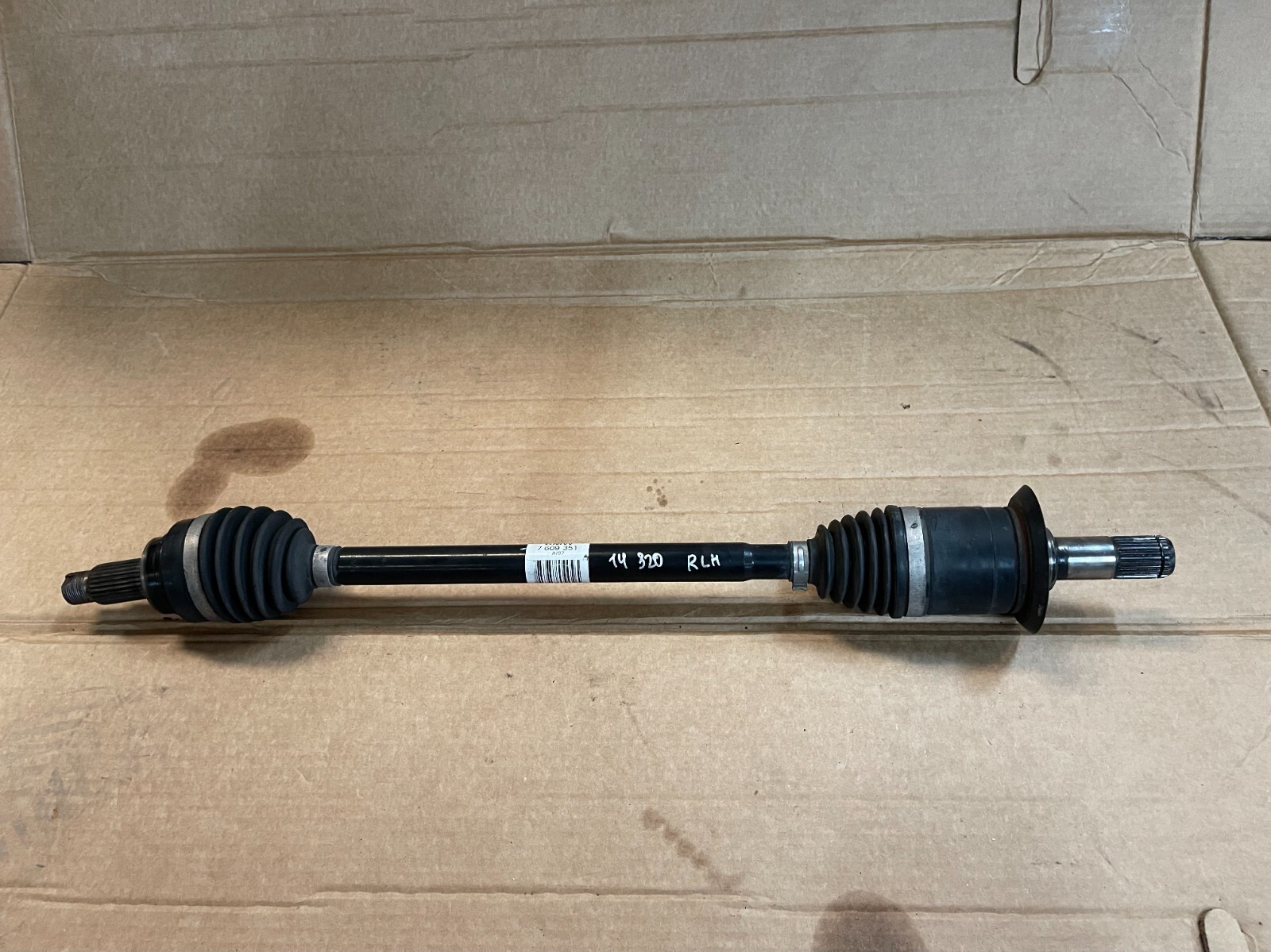 12-18 BMW F30 320i 328i 428i REAR LEFT DRIVER SIDE AXLE SHAFT OEM | eBay