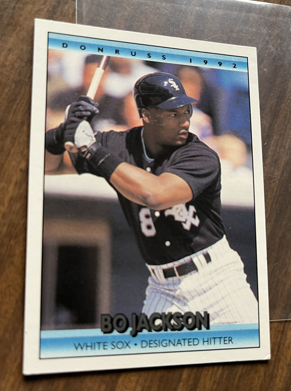 Bo Jackson 1992 Donruss Baseball Card # 470 - Chicago White Sox | eBay