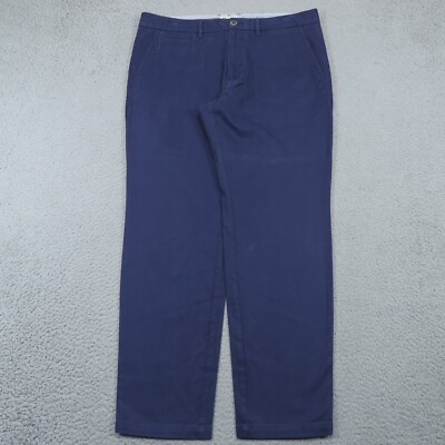 Perk Pants Mens 36x30 Slim Fit Stretch Dark Blue Feel Good Chinos 5 ...