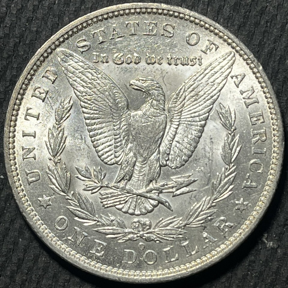 Cleaned And AU Details On This 1888-O Morgan Silver Dollar EDS Scarface ...