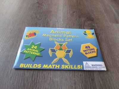 COLLECTIBLE ANIMAL MAGNETIC PATTERN BLOCK SET | eBay