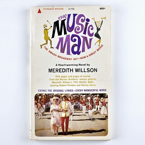 The Music Man Meredith Willson Classic Vintage Movie Tie In Book 1st ...