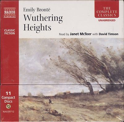 Emily Bronte Wuthering Heights audiobook box CD NEW David Timson ...