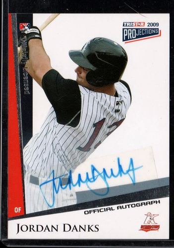 Jordan Danks 2009 Tristar Projections Autograph # 31 Mint+ | eBay
