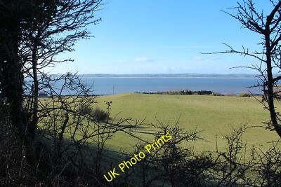 Photo 6x4 Farmland at Kirkbride Carsluith With view over to Wigtown Bay ...