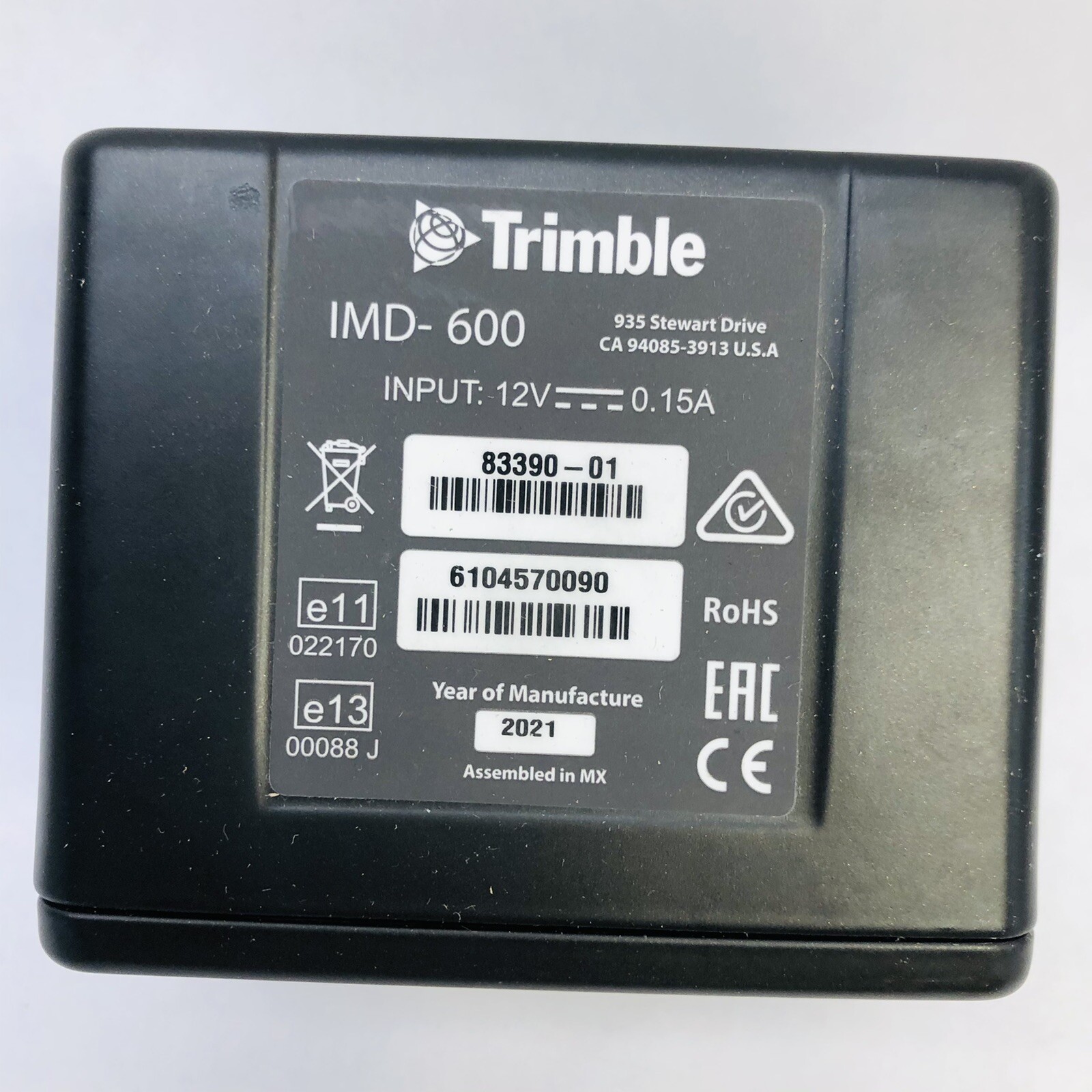 TRIMBLE IMD-600 #83390-00 (83390-01) AGRICULTURAL SYSTEM INDUSTRIAL ...