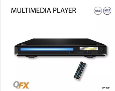 QFX MULTIMEDIA/DVD PLAYER USB/AVI/MP3/VCD/CD/CD-R PLAYBACK VP-109 | eBay