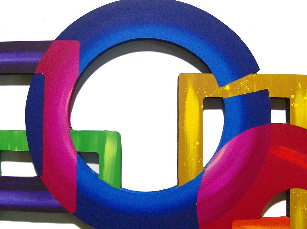 Unique Abstract Art Wall Sculpture, Color Escapades, Wood, Metal wall ...