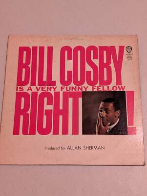 Bill Cosby Is a Very Funny Fellow Right! Vinyl LP - Warner Bros -1963 ...