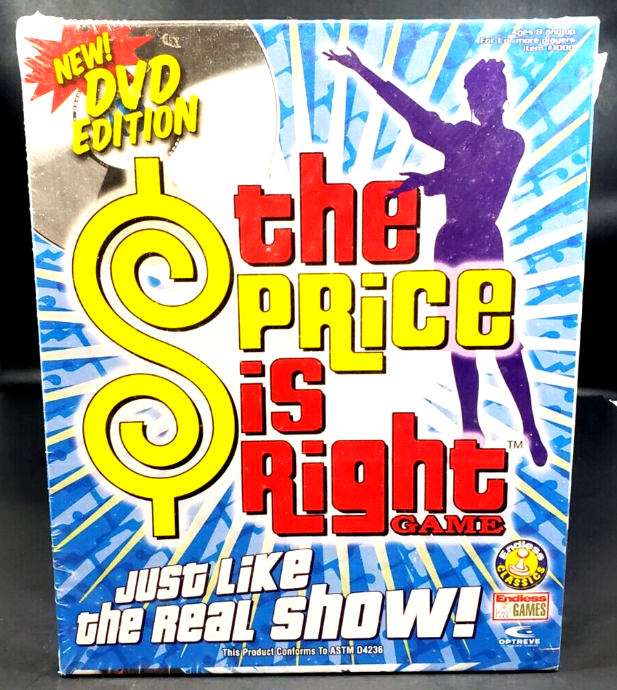 2005 The Price Is Right Game DVD Edition | Endless Classics Games ...