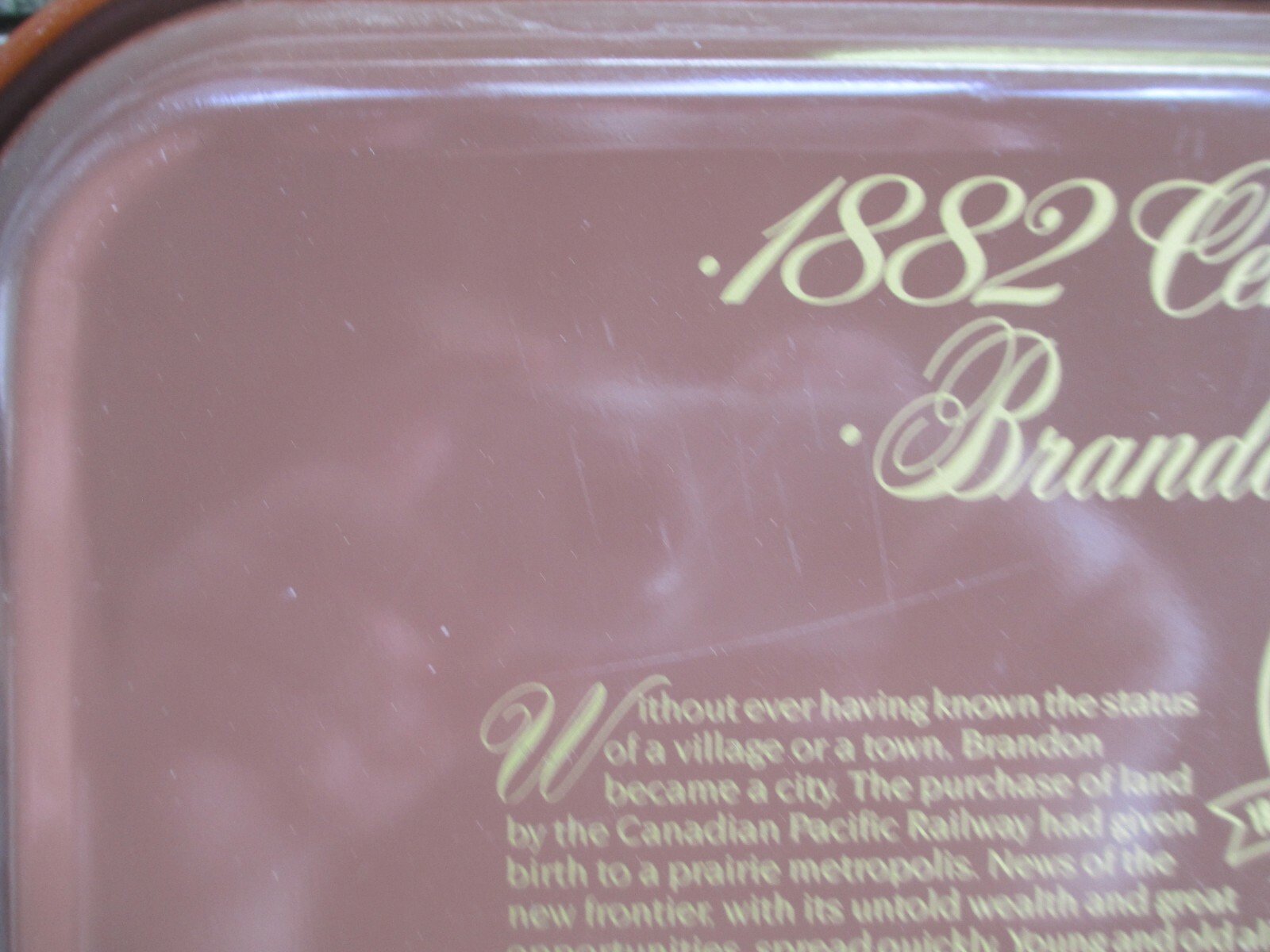 Coca-Cola Commemorative Tray 1982 Brandon Manitoba Centennial | eBay