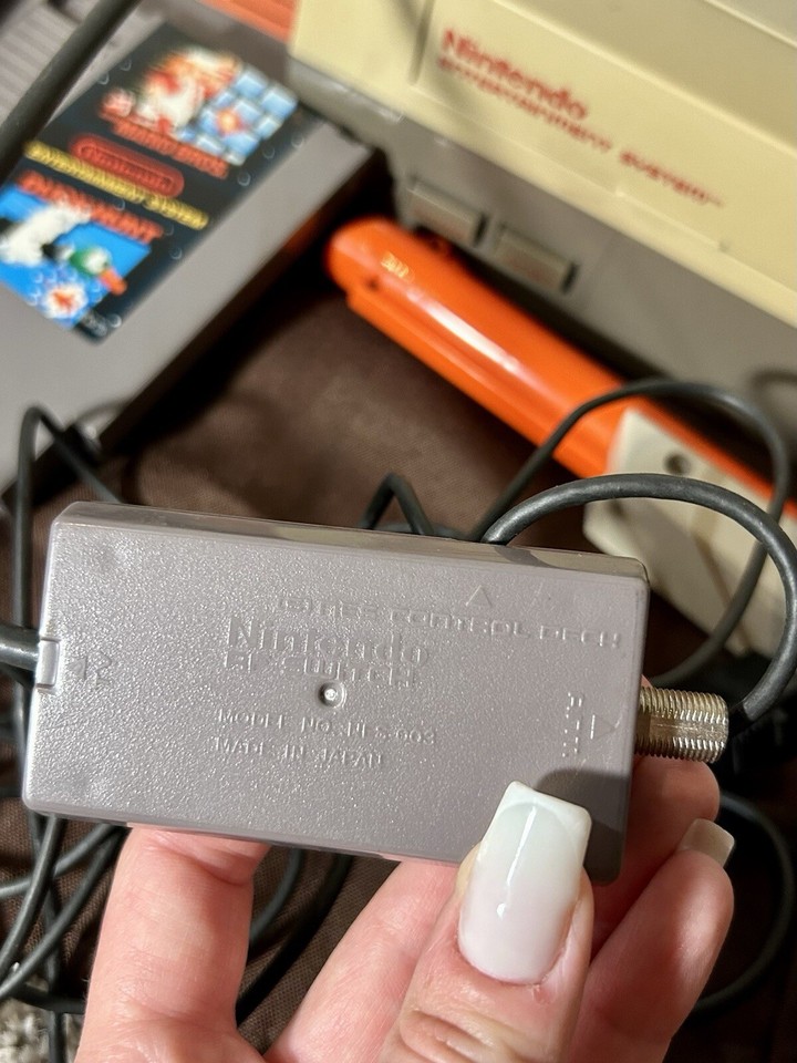 ORIGINAL Nintendo Entertainment System Video Game Bundle NES Console | eBay