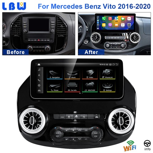 12.3'' Android 12 Car GPS For Benz Vito 2016-20 Radio Stereo Video ...