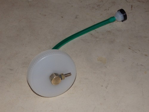 FORD LOTUS CORTINA MK1 WIND SCREEN WASHER BOTTLE BRASS ELBOW ELAN SEVEN ...