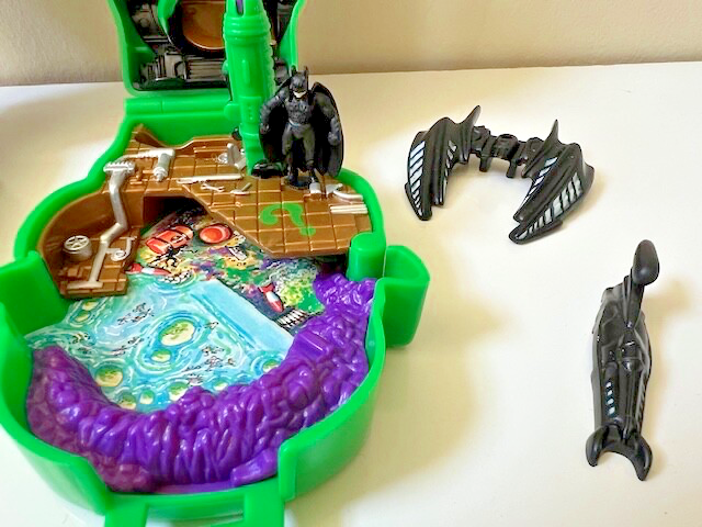 Batman & Riddler Micro Playsets Batman Forever - Near complete! Kenner ...