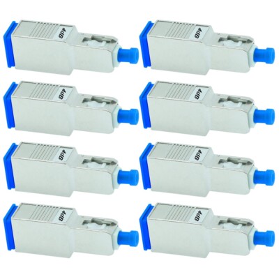 8 Pcs 4dB SC UPC Connector Fiber Optic Optical Single Mode Attenuator ...