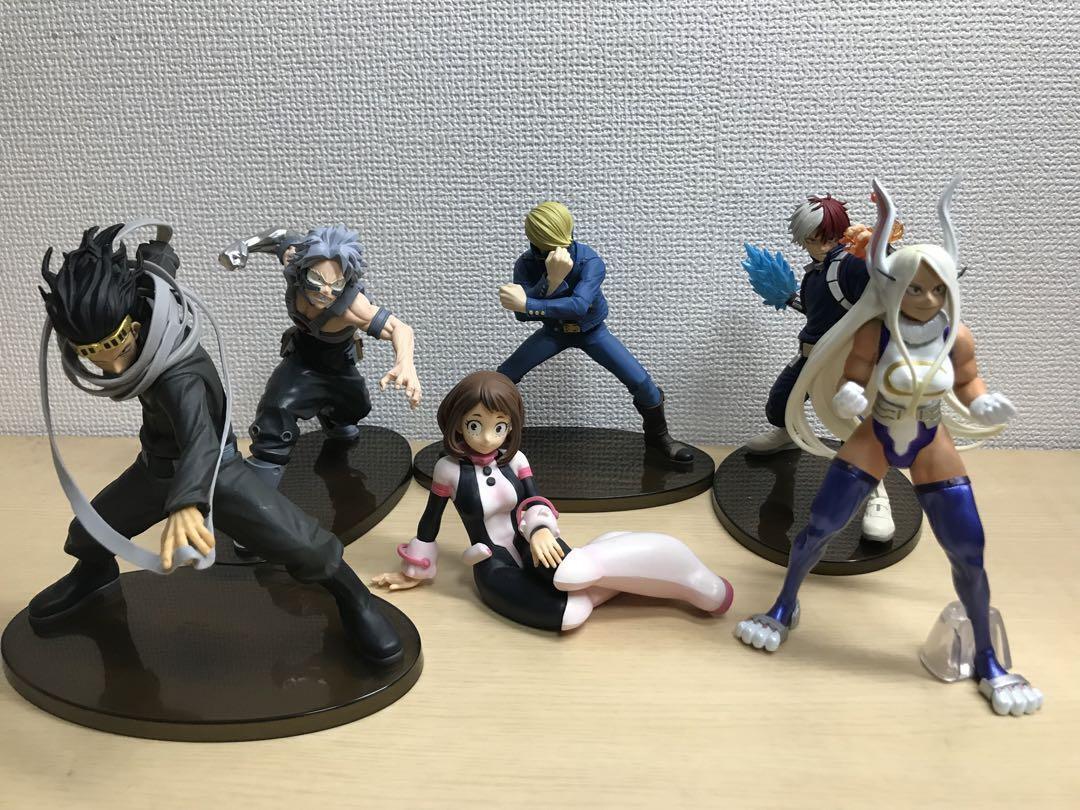 My Hero Academia Figure lot of 6 Todoroki Best Jeanist Uraraka Mirko ...