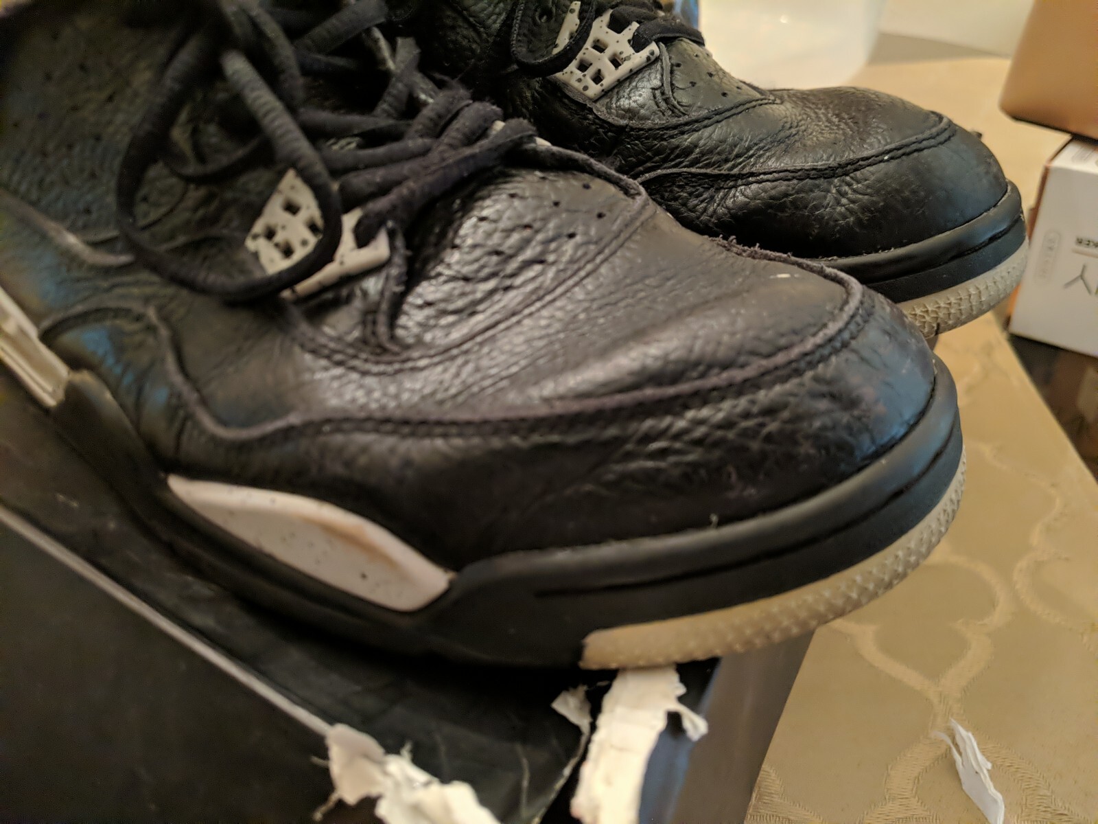 Size 11 - Jordan 4 Retro LS oreo 2015 | eBay