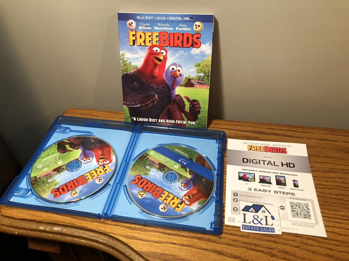 Free Birds Blu Ray Cover