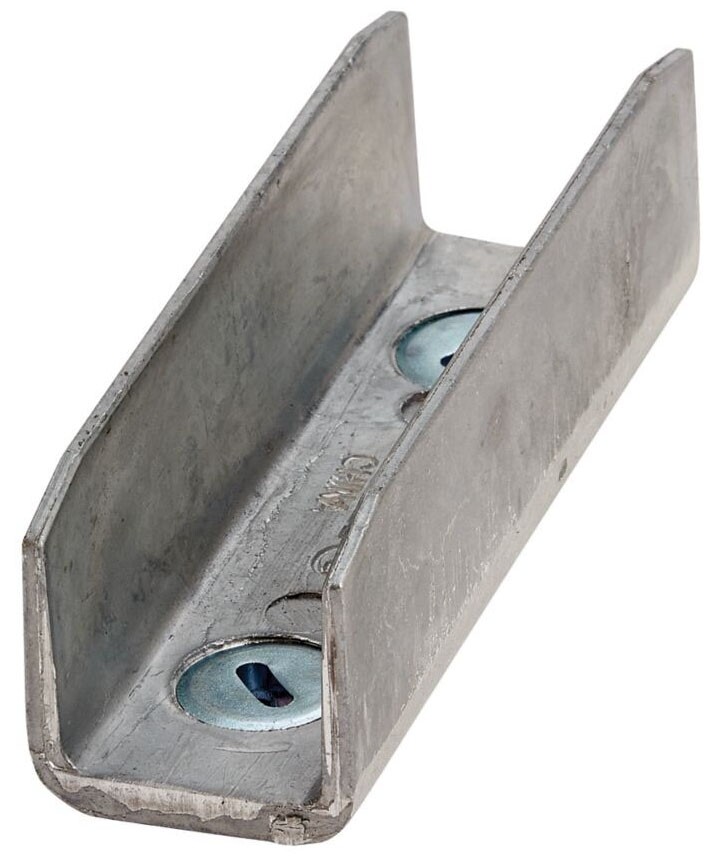 B-Line B766-22YZN, 7/8" Hole, Straight, Strut Joiner for B22/B24 ...