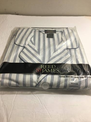 REED ST JAMES LONG SLEEVE PAJAMAS SZ M | eBay