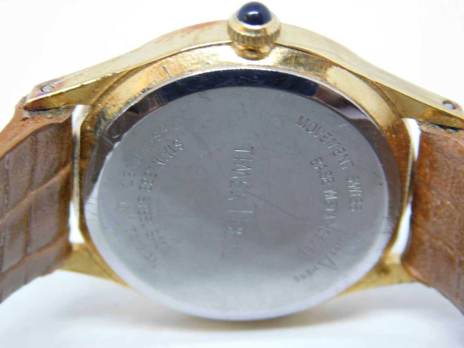 Timex T Cell Genuine Leather Quartz Analog Women's Watch New Battery | eBay