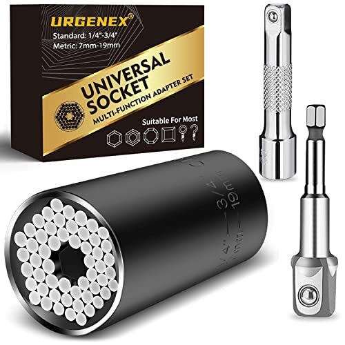Super Socket Tools Gift For Men Universal Socket Unscrew Any Bolt ...