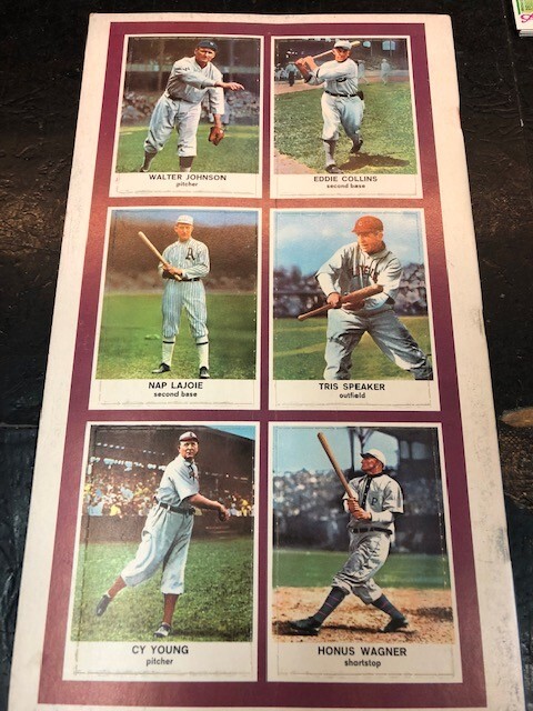 1961 Golden Press Baseball COMPLETE UNCUT BOOK EX/MT Condition SUPER ...