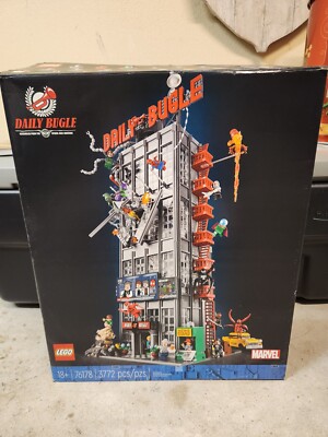 Lego Marvel Super Heroes Spiderman: 76178 Daily Bugle (BOX ...
