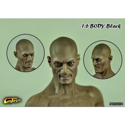 True-type style homme noir figurine 1:6 figure black man CM Toys HJ004 ...