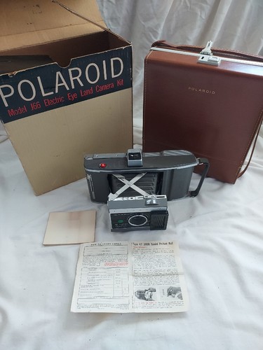 Vintage Polaroid Model J66 Electric Eye Land Camera Kit in Original Box ...