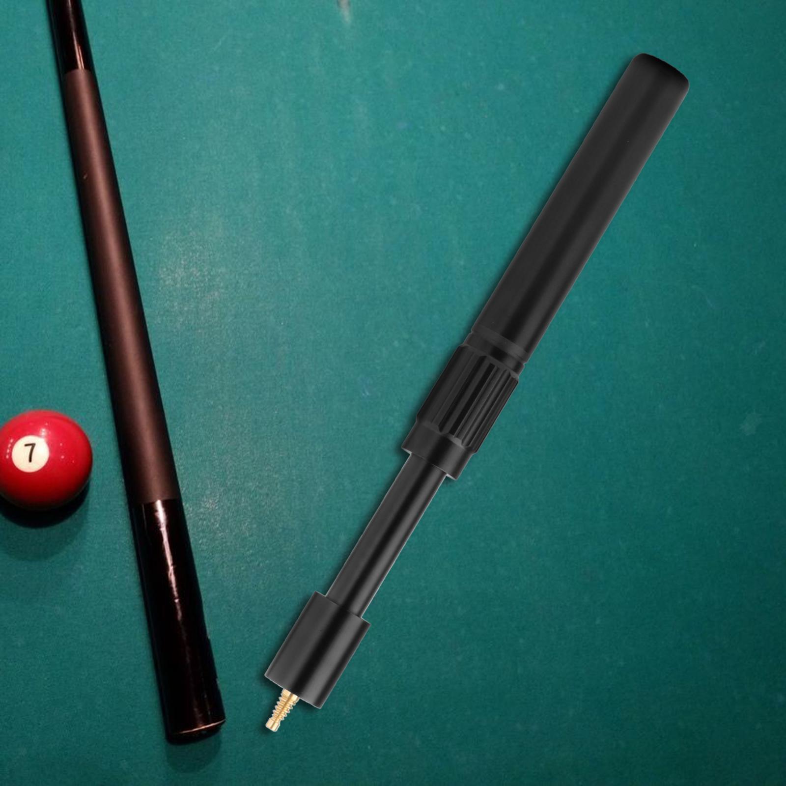 Telescoping Billiard Cue Extension Aluminum Alloy Pool Cue Extension ...