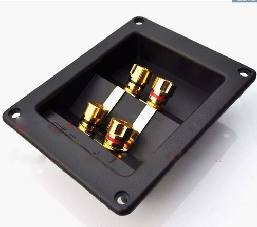 401E Speaker Junction Box With Gold-Plated Four-Position Posts For ...